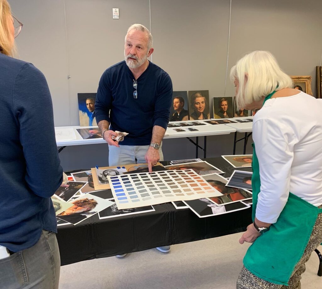 Paint Like a Master with Mike Wimmer – Portrait Society of Atlanta